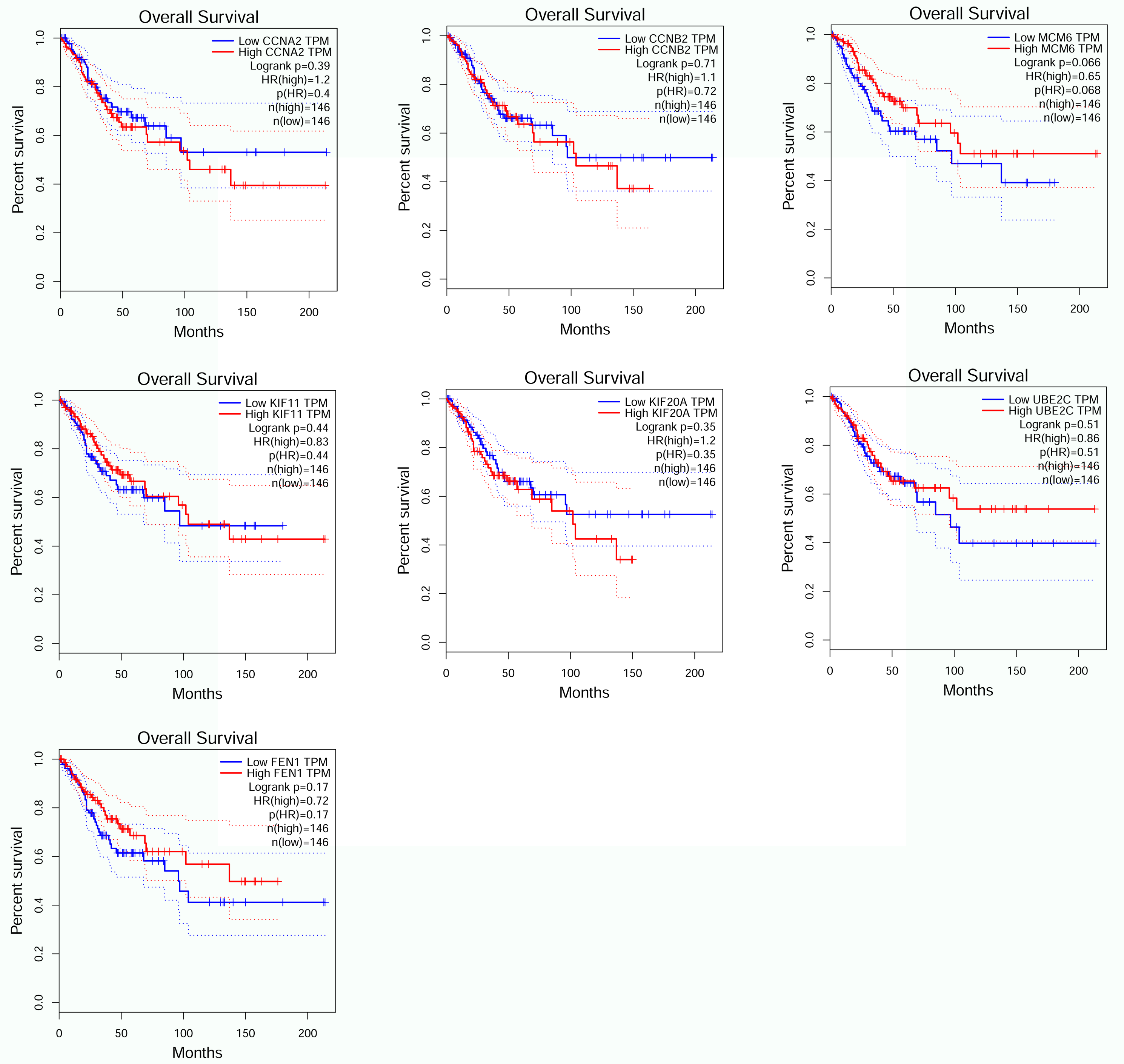 Expression and prognosis of CDC45 in cervical cancer based on the GEO ...