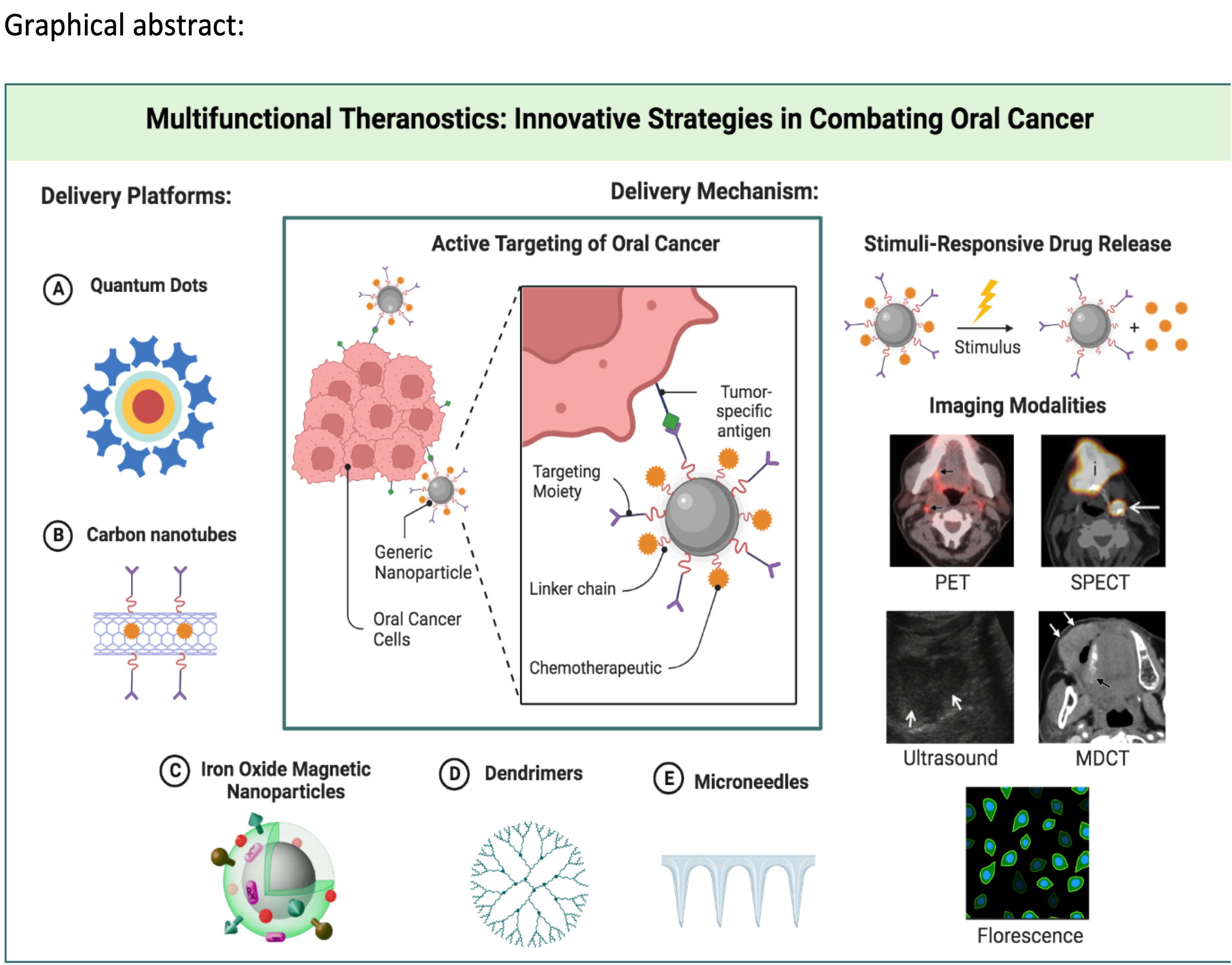 Tunable theranostics: innovative strategies in combating oral cancer ...