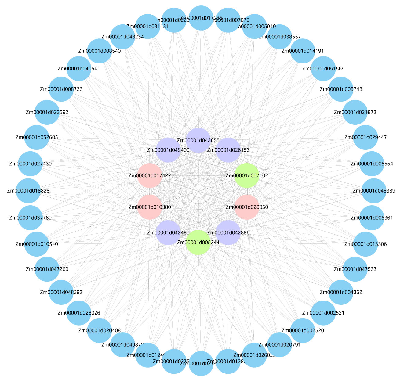 Mining of co-expression genes in response to cold stress at maize (Zea mays L.) germination and ...