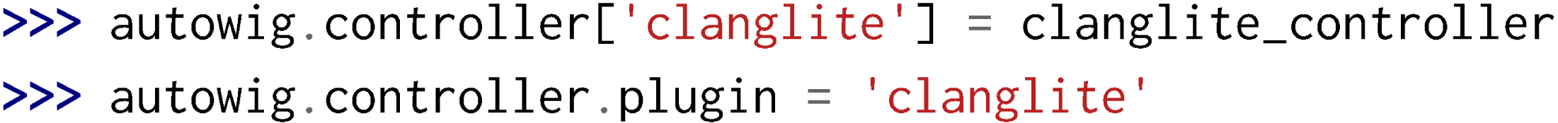 AutoWIG: automatic generation of python bindings for C++ libraries [PeerJ]